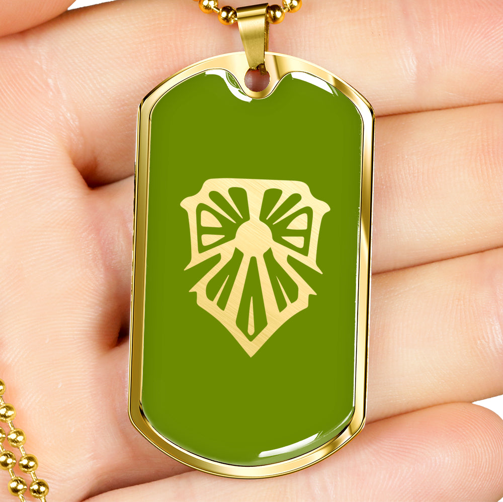 Bright Shield Dog Tag | Equil Streetwear
